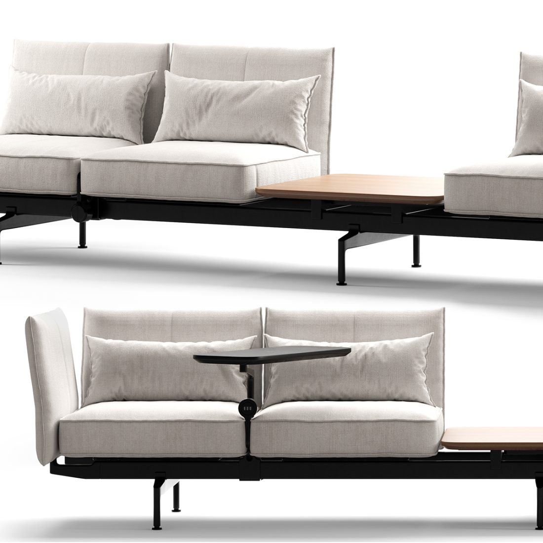 Vitra Soft Work - 3D Model for VRay