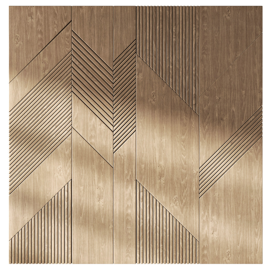 Decorative Panel - 3D Model for Corona