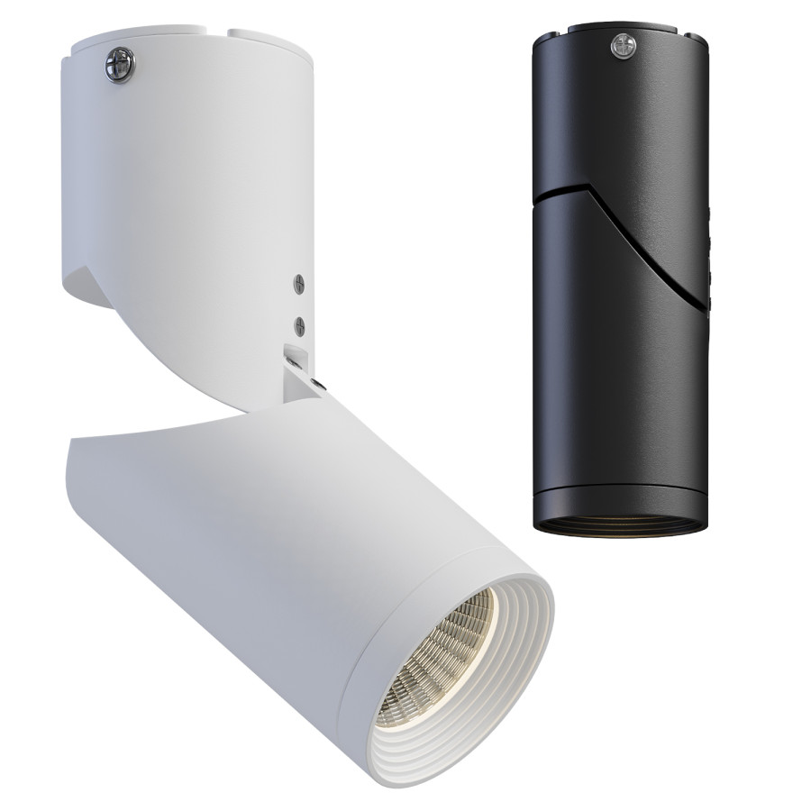 Sunny Led Spotlights - 3D Model for VRay, Corona