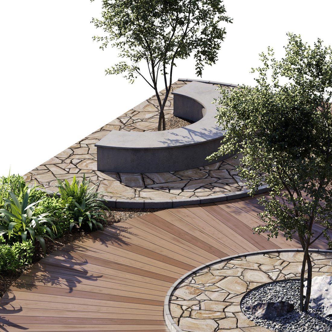 Urban Environment 02 3D Model for VRay, Corona | CGMood