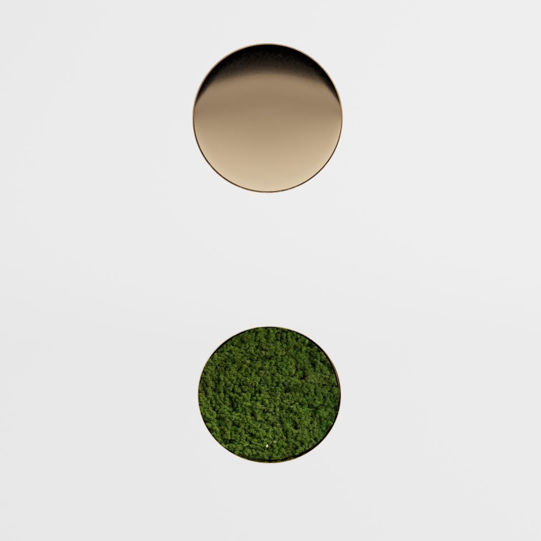 Wall Lamp Moss Lighting - 3D Model for Corona