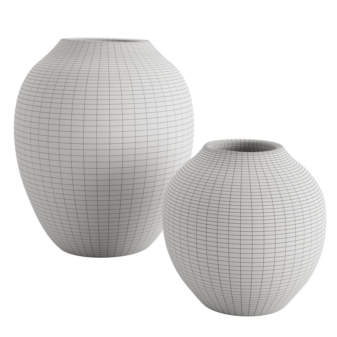 Ceramic Vase - 3D Model for Corona