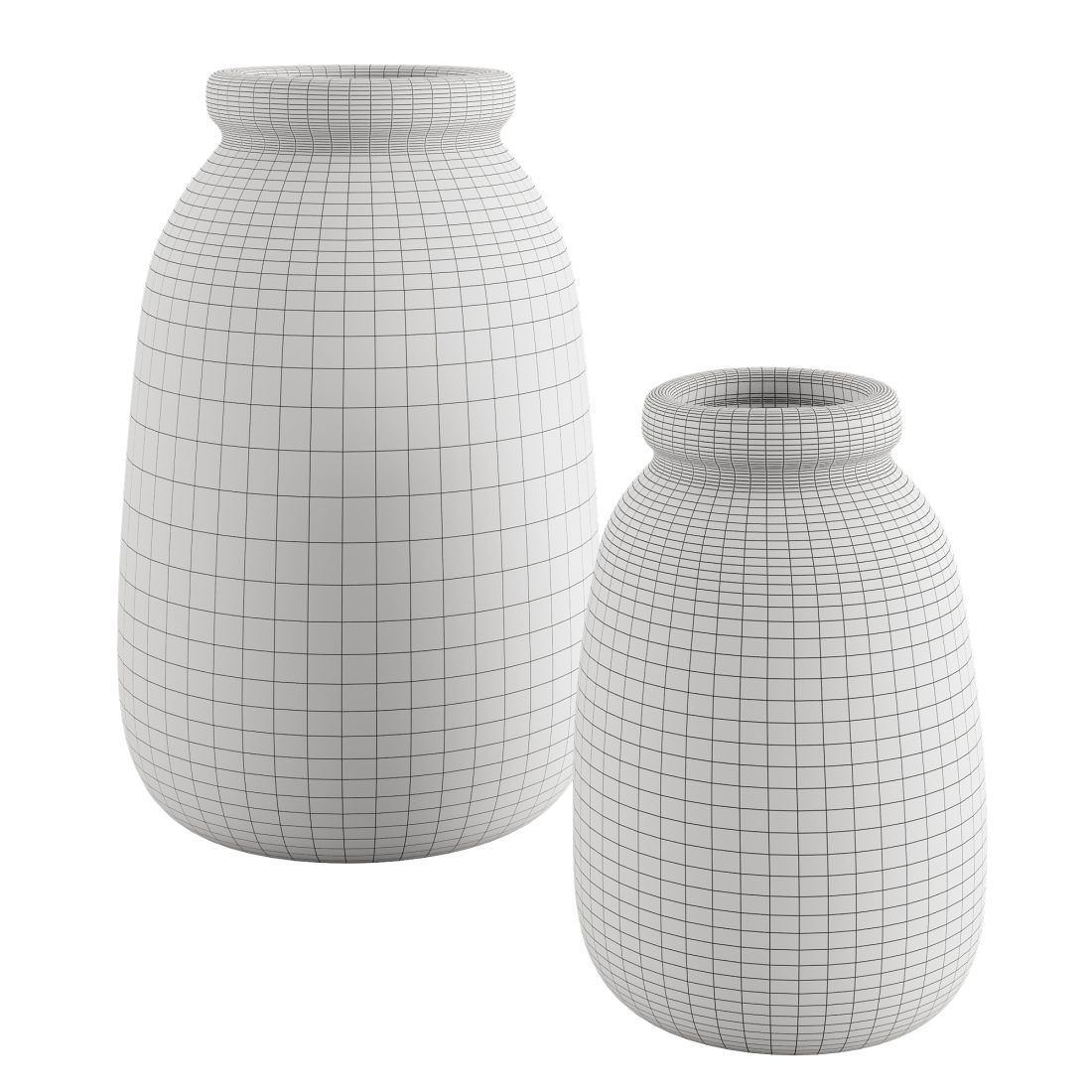 Textured Decorative Vase 3D Model for Corona | CGMood