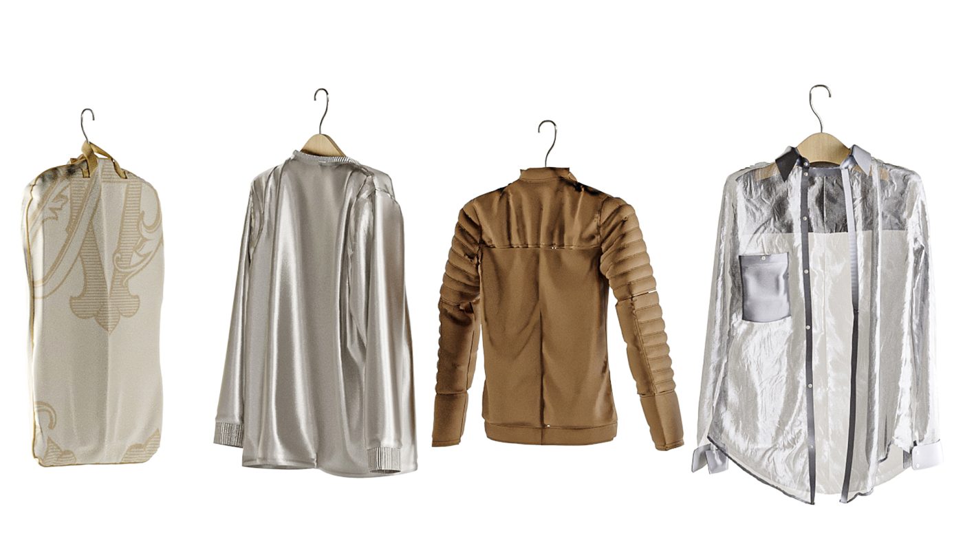 Cloth Set - 3D Model for VRay, Corona