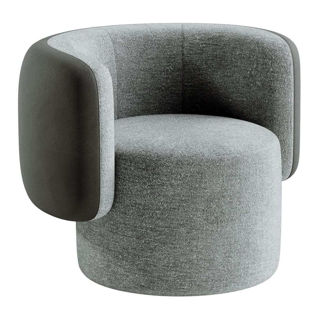 Ora Swivel Lounge Chair - 3D Model for Corona