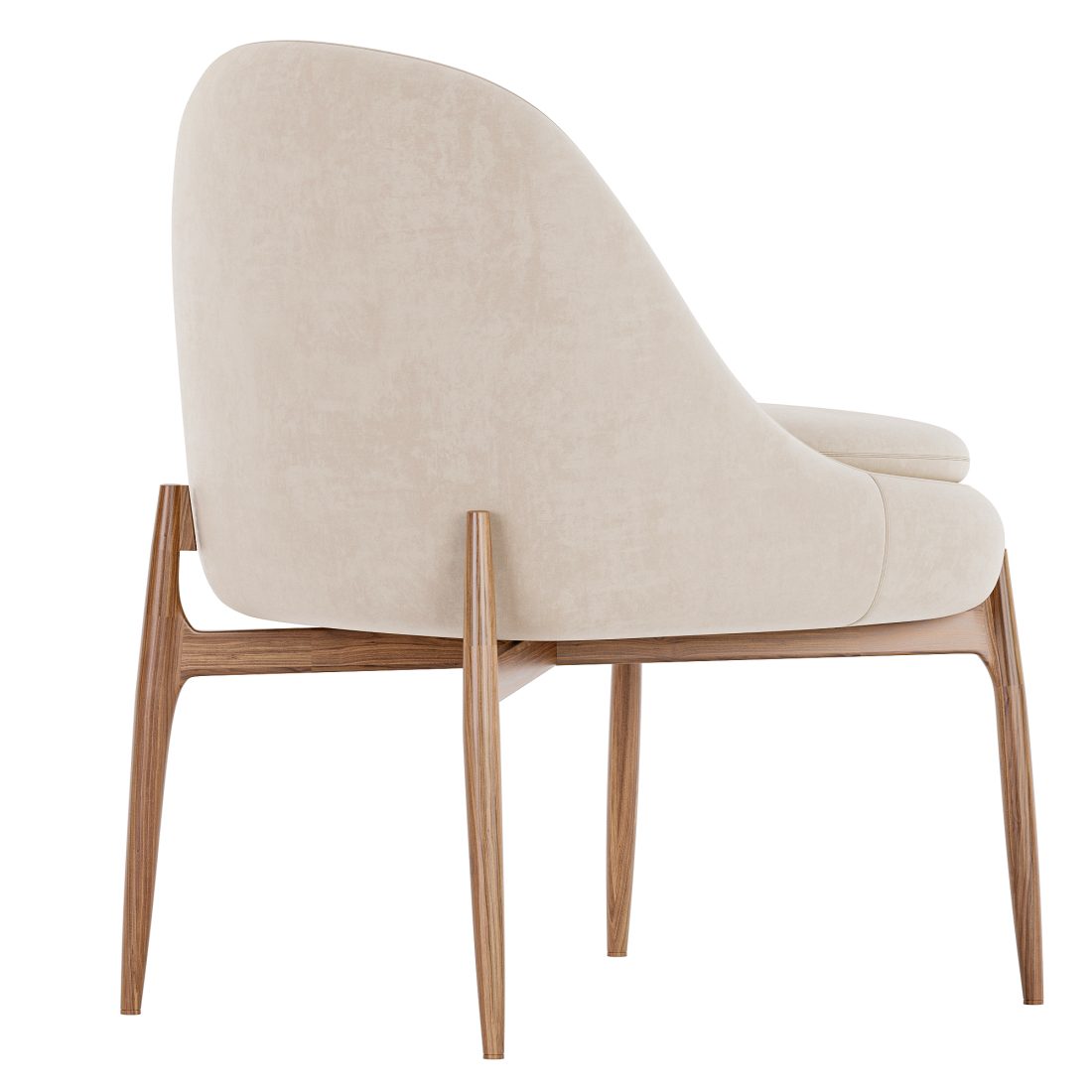 Sendai Dining Chair Minotti 3D Model for VRay, Corona | CGMood