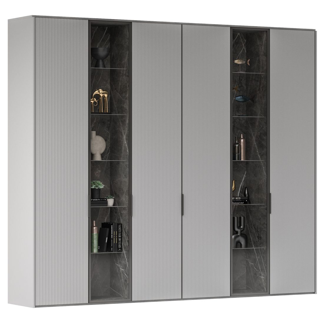 Caccaro Architecture Cabinet - 3D Model for VRay, Corona
