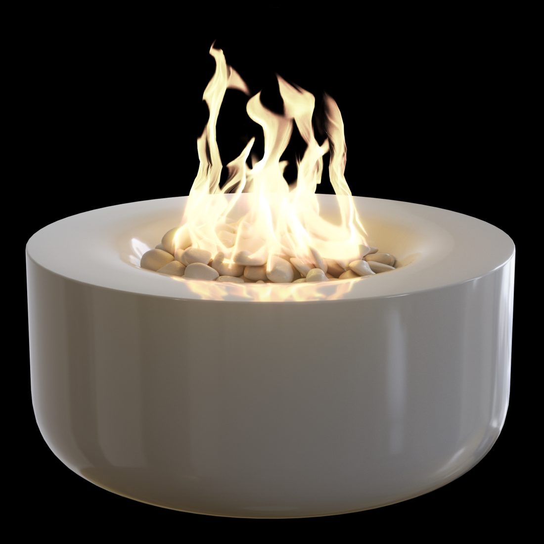 Fireplace №15 3D Model for VRay, Corona | CGMood