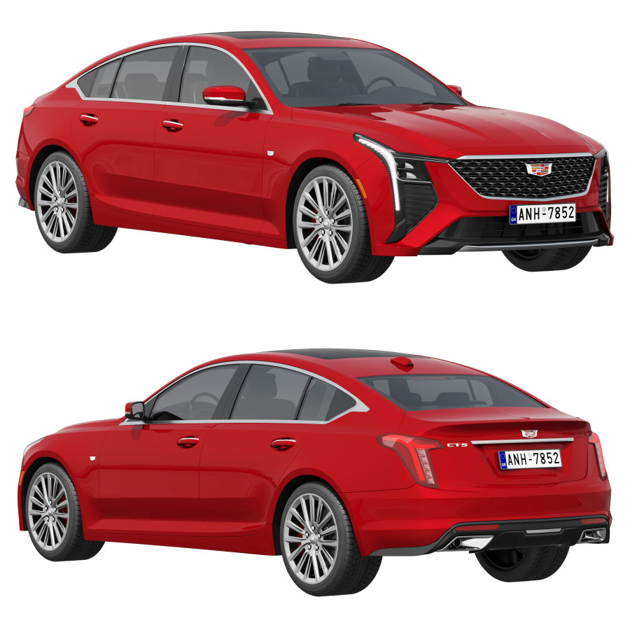 Cadillac CT5 2025 - 3D Model for Corona
