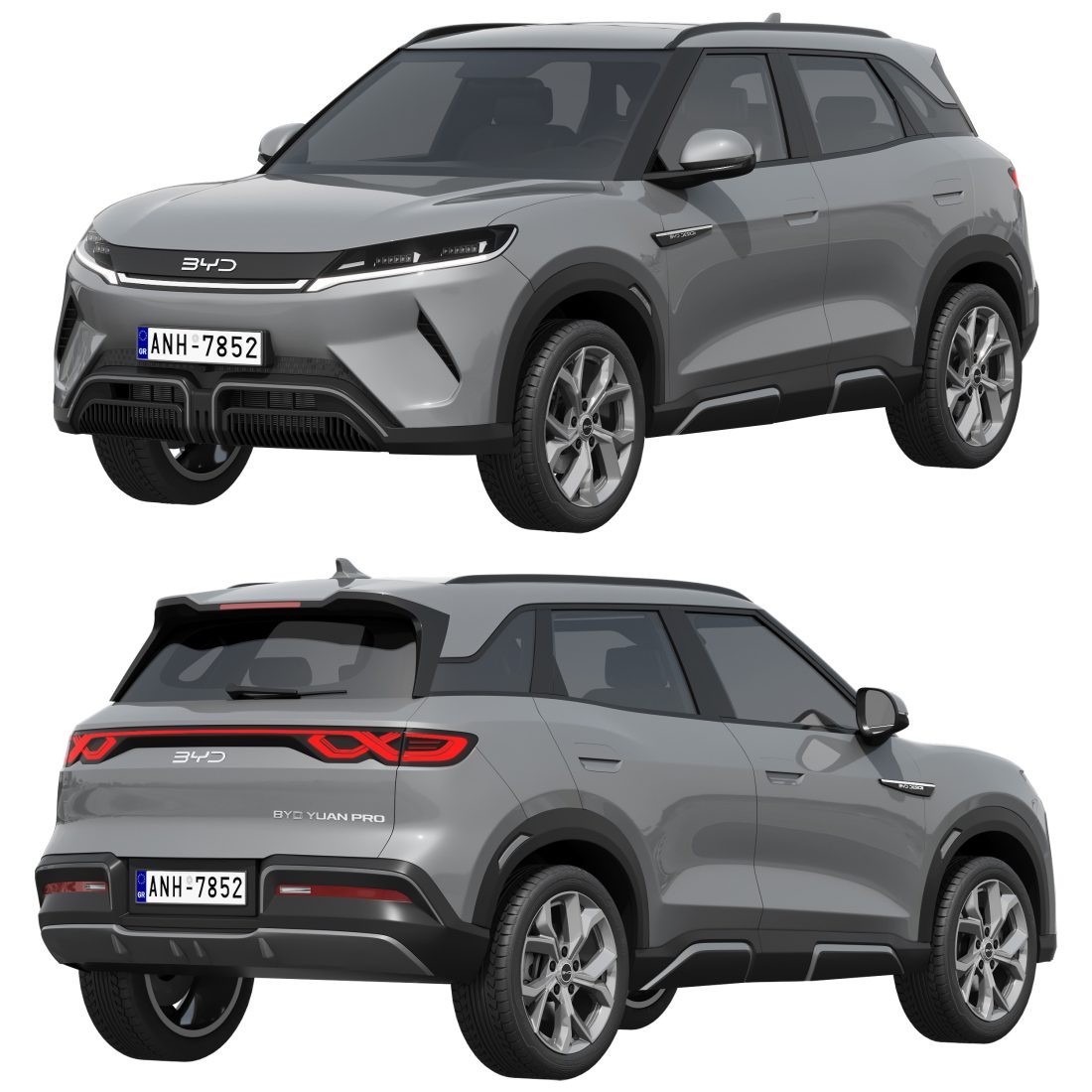 BYD YUAN PRO 2025 3D Model for Corona | CGMood