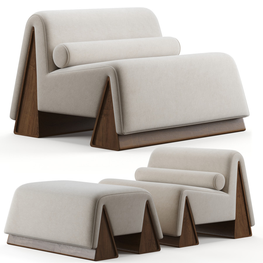 MARULA CHAIR - 3D Model for Corona