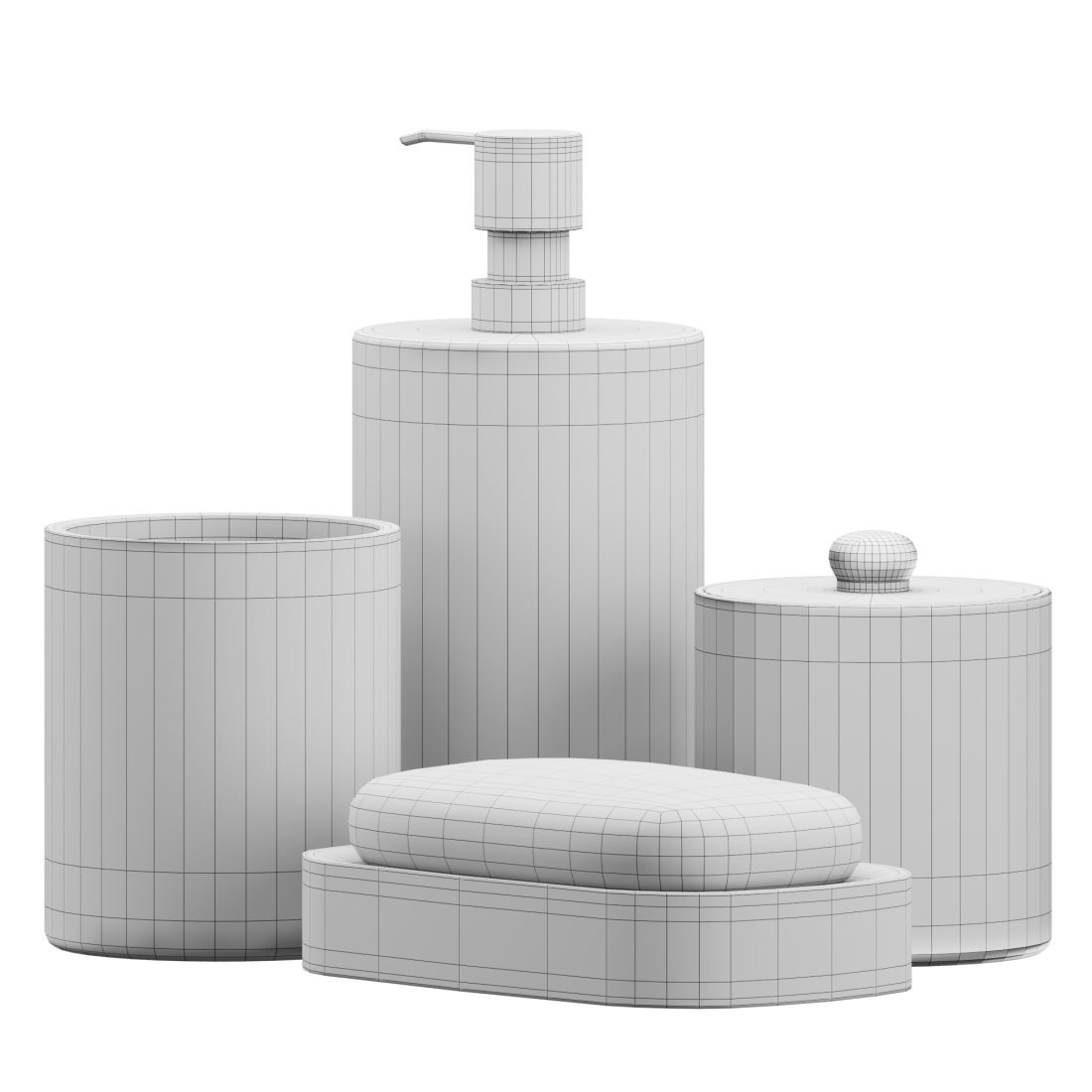 Bathroom Essentials Set 3D Model for Corona | CGMood