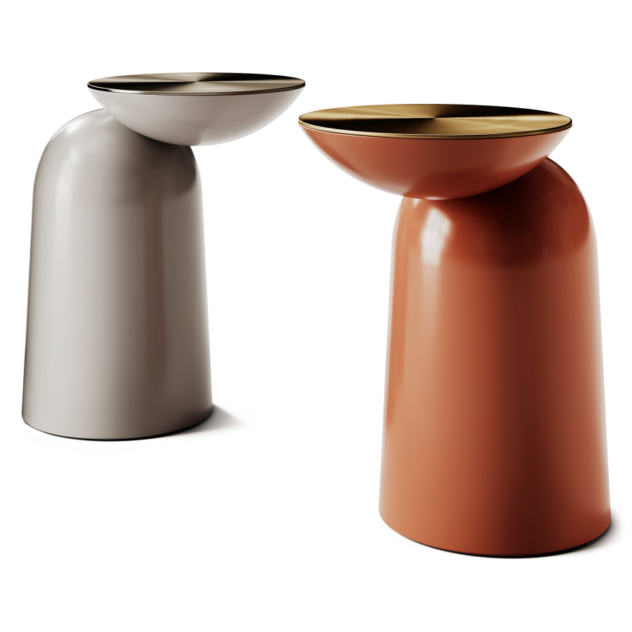 Secolo Pingu Side Table - 3D Model for Corona