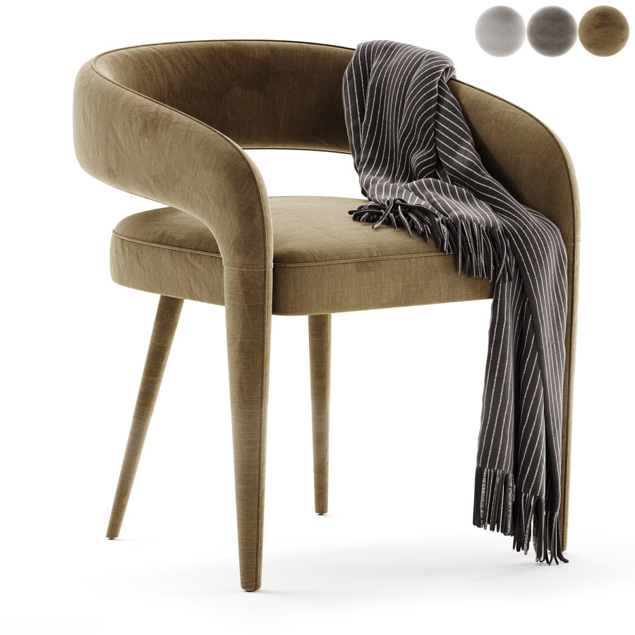 Syrah Dining Chair 3D Model for Corona | CGMood