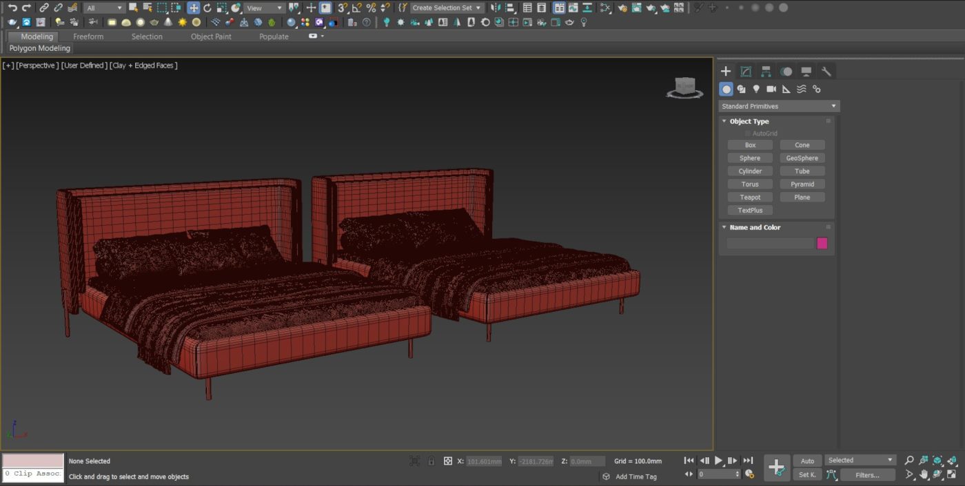 Dobson Bed 3D Model for Corona | CGMood