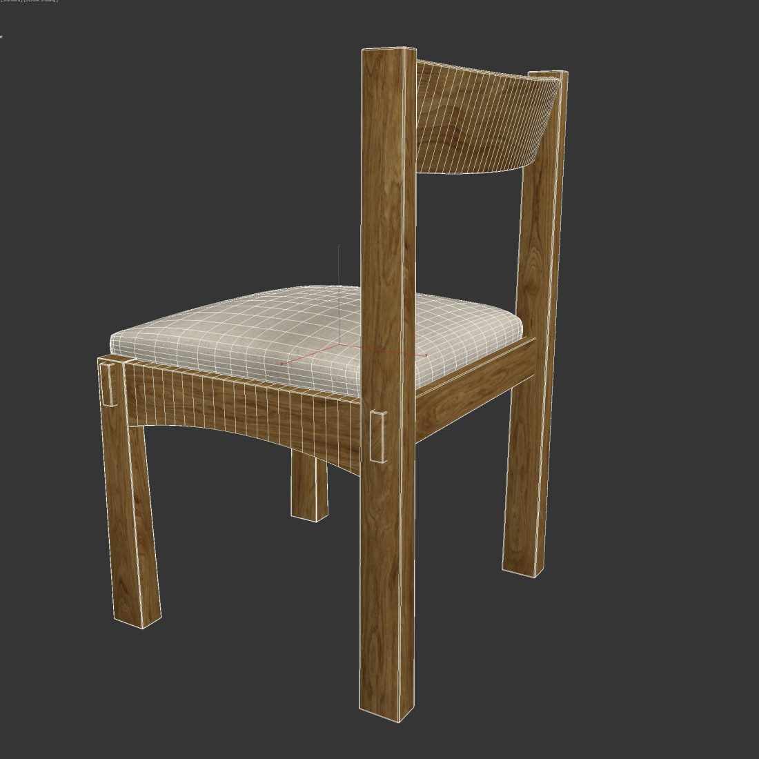 Four Hands Crofton Dining Chair - 3D Model for Corona
