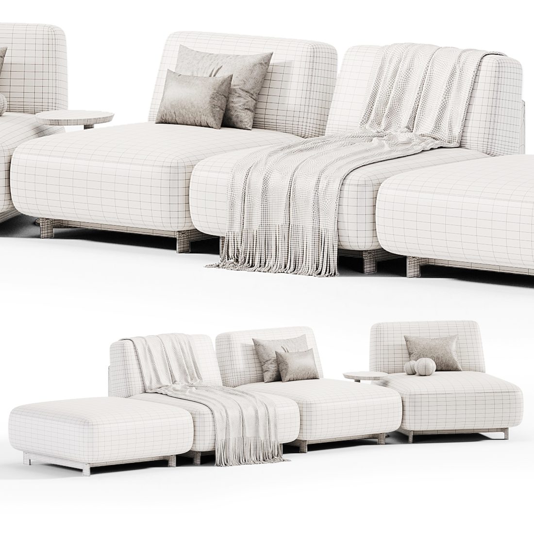Da Vinci Sofa - 3D Model for Corona