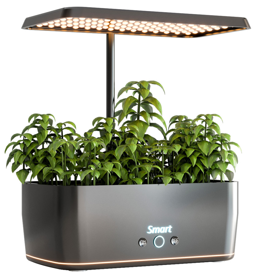Hydroponic Garden - 3D Model for VRay, Corona