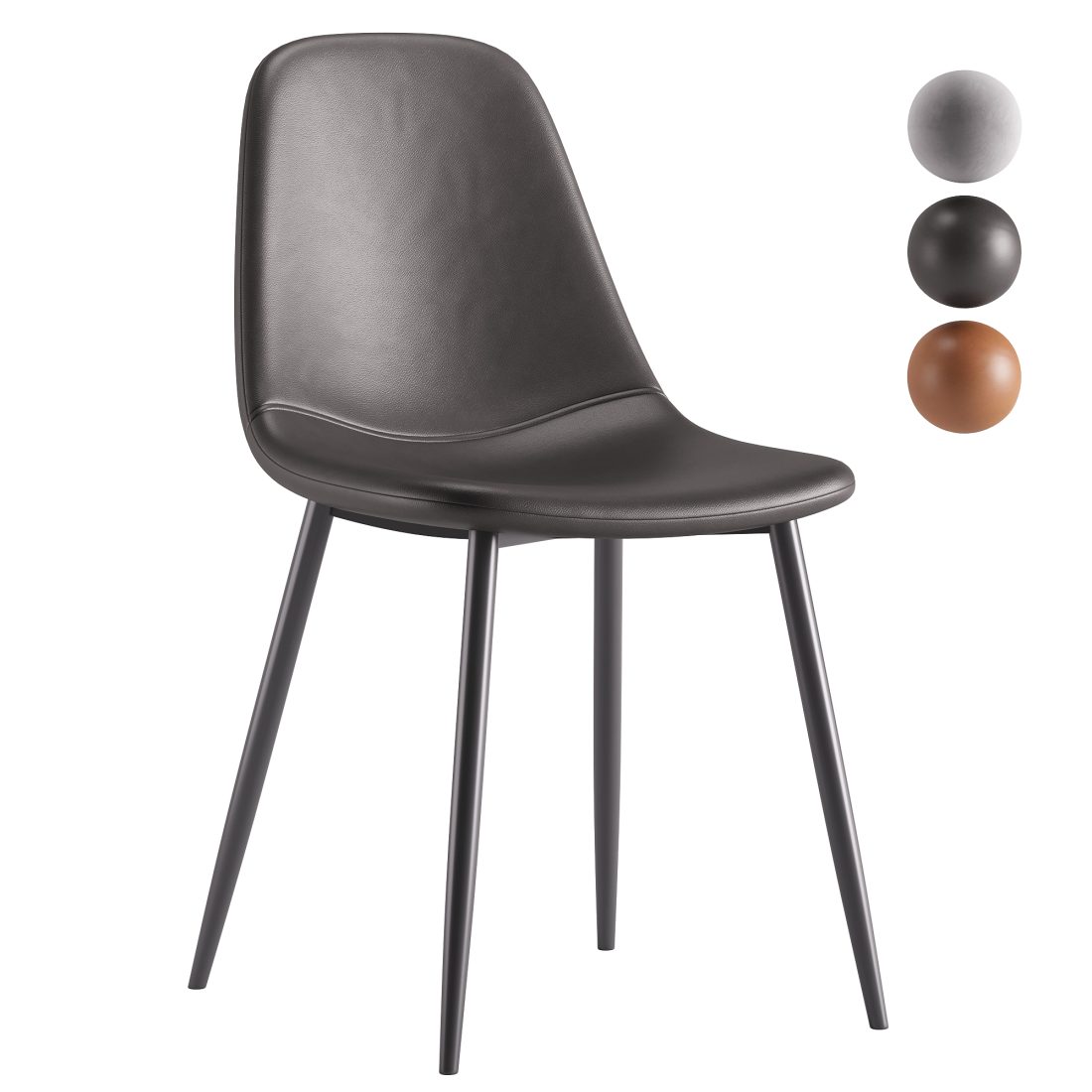 Luca Dining Chair 3D Model for Corona | CGMood