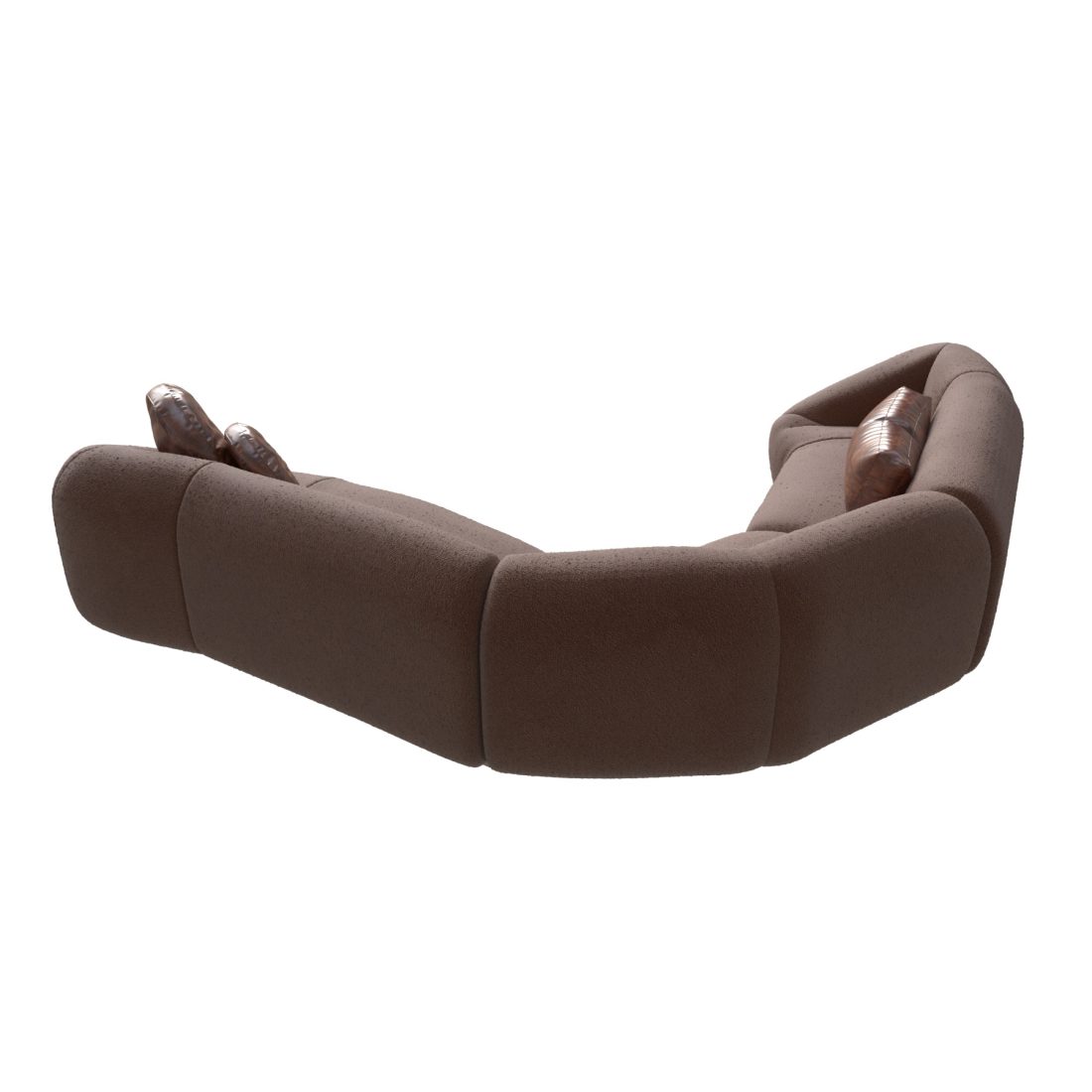 Stahl And Band Sectional Sofa 3D Model for Corona | CGMood