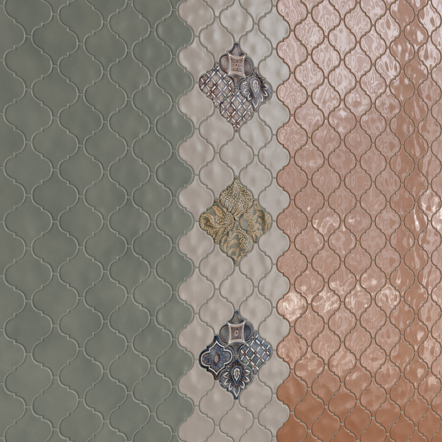 Kerama Marazzi Arabeski Morocco Majolica - 3D Model for VRay, Corona