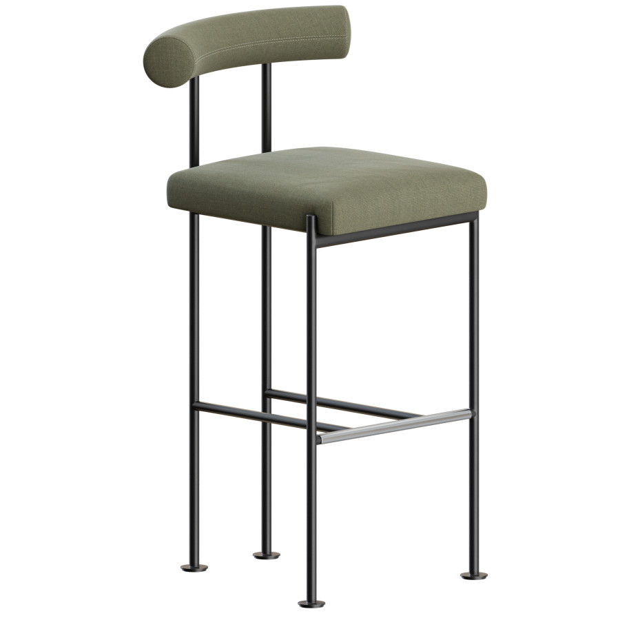 Qua-ndo Stool By Midj 3D Model for Corona | CGMood