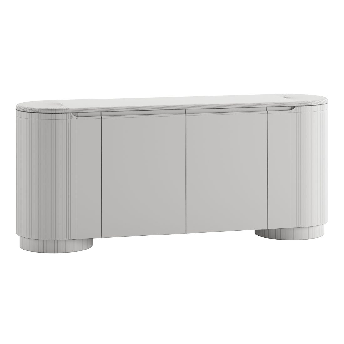 Posey Sideboard - 3D Model for Corona