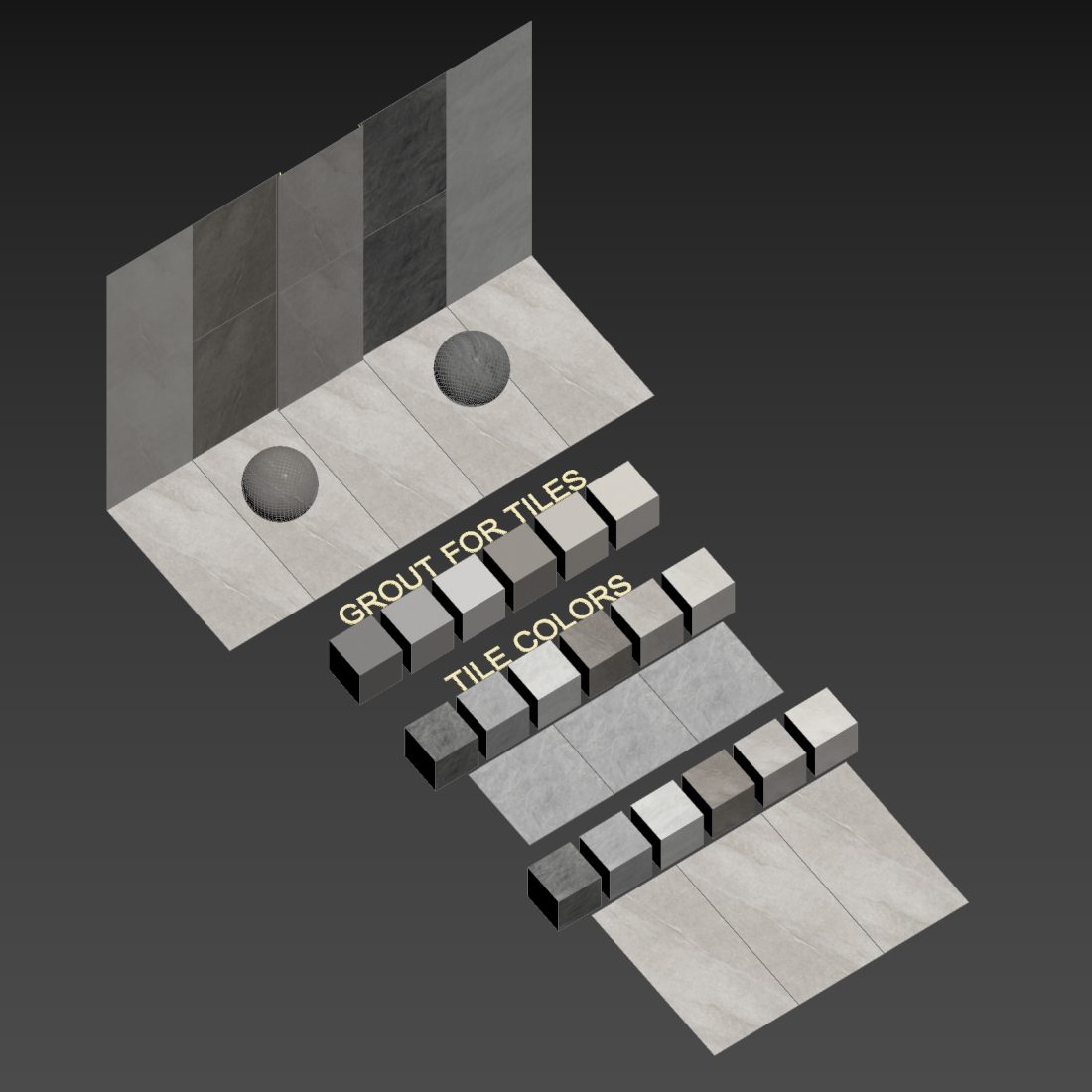 Kerranova Krater Gradient - 3D Model for VRay, Corona