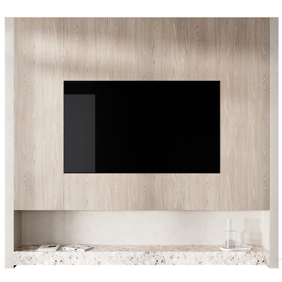 Tv Wall Set 14 3D Model for Corona | CGMood