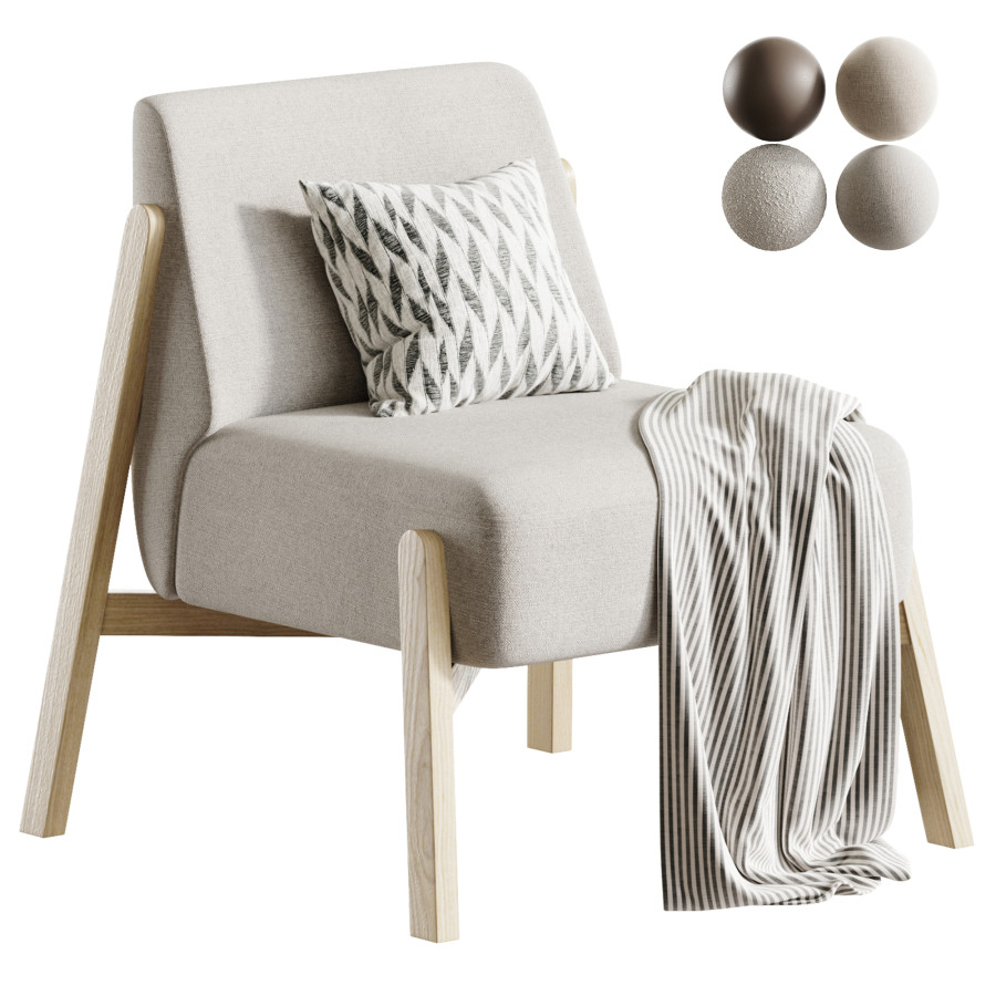 Gardi Chair 3D Model for VRay, Corona | CGMood