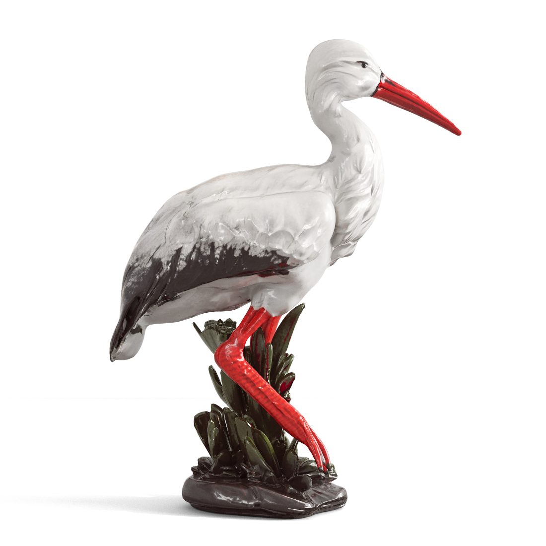 Stork Figurine - 3D Model for Corona