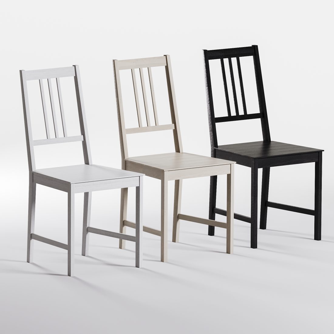 Stefan Chair By Ikea - 3D Model for VRay, Corona