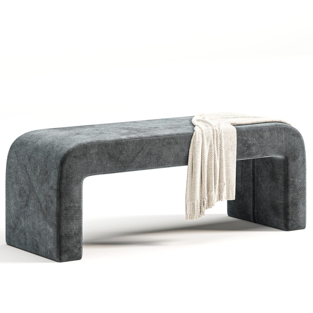 Ринт пуф, Rint Banquette Rint Bucle Forest By Diva - 3D Model for VRay ...