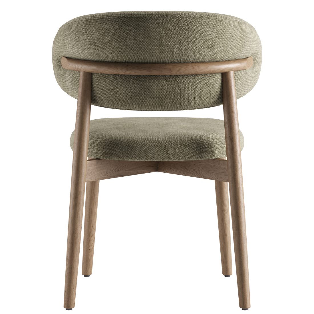 Ferrara Wood Chair - 3D Model for Corona