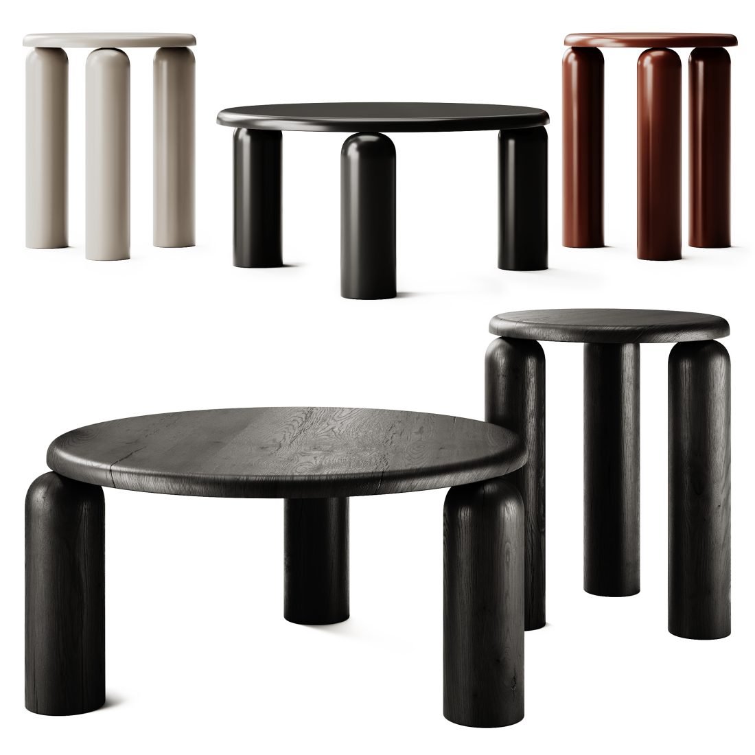 Tamoo Neo Coffee Tables 3D Model for Corona | CGMood