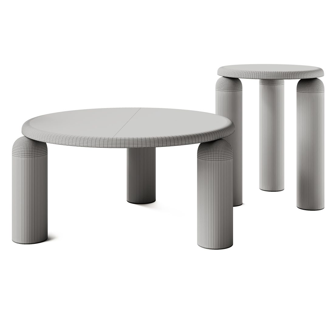 Tamoo Neo Coffee Tables 3D Model for Corona | CGMood