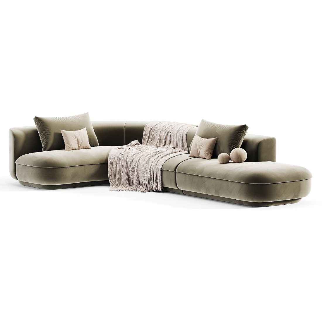 Piaf Sofa 3D Model for Corona | CGMood