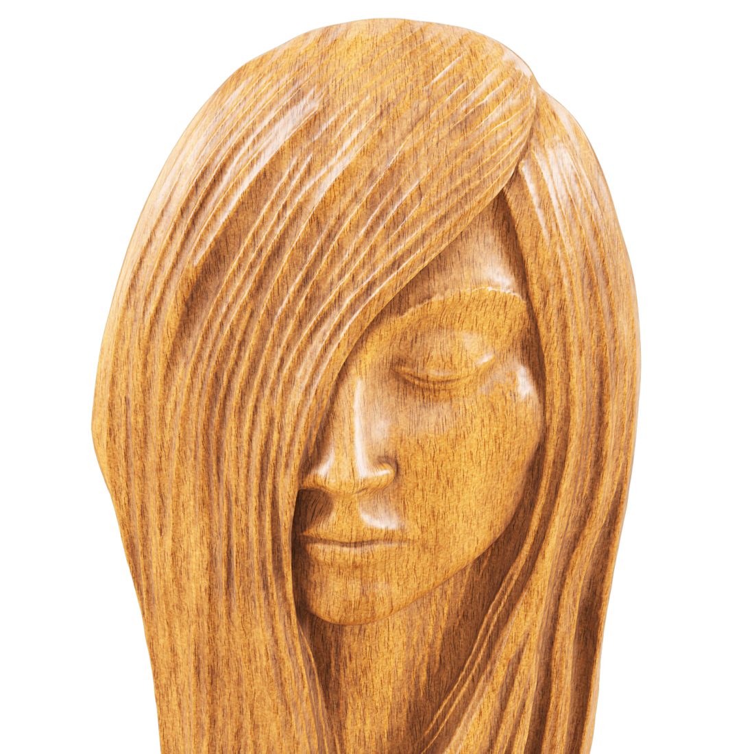 Wall Decor Female Face 3D Model for VRay | CGMood