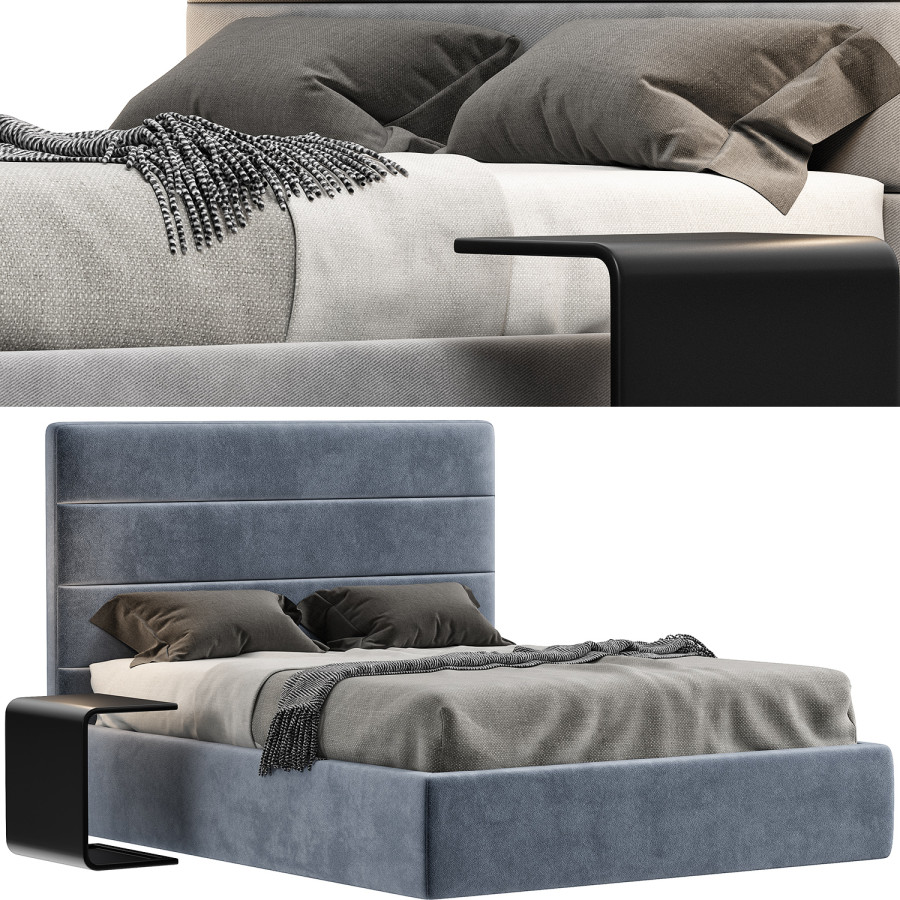 Bed Colin By Lavsit Ru 1 - 3D Model for Corona