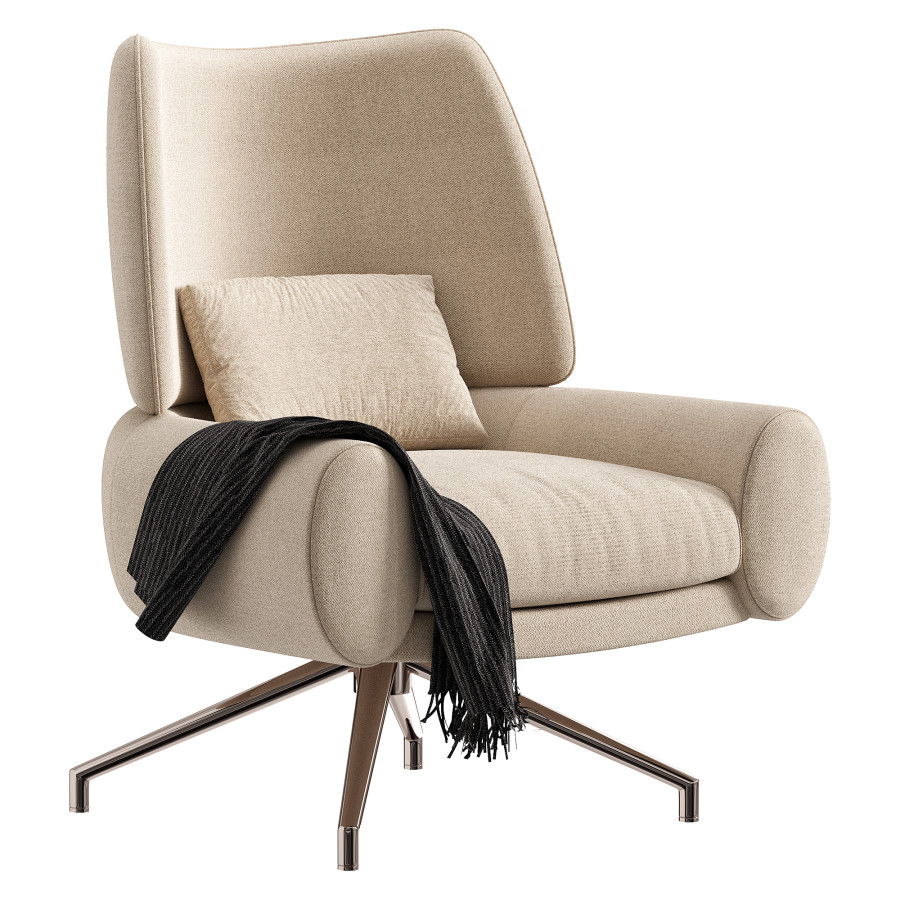 Rowan Occasional Chair - 3D Model for Corona