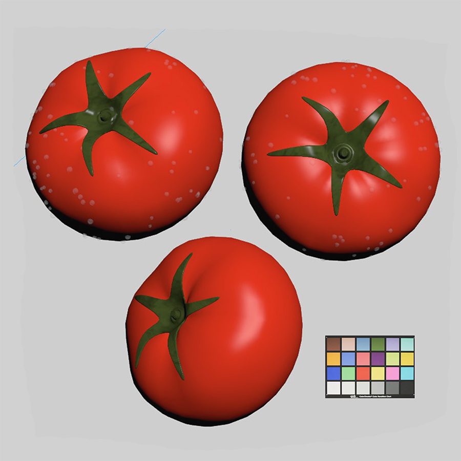 Tomato - 3D Model for Corona