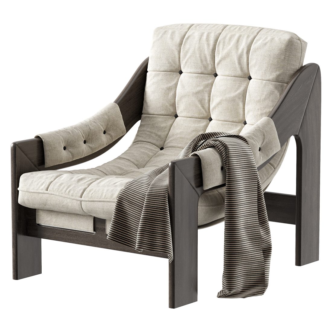 Halston Chair 3D Model for Corona | CGMood