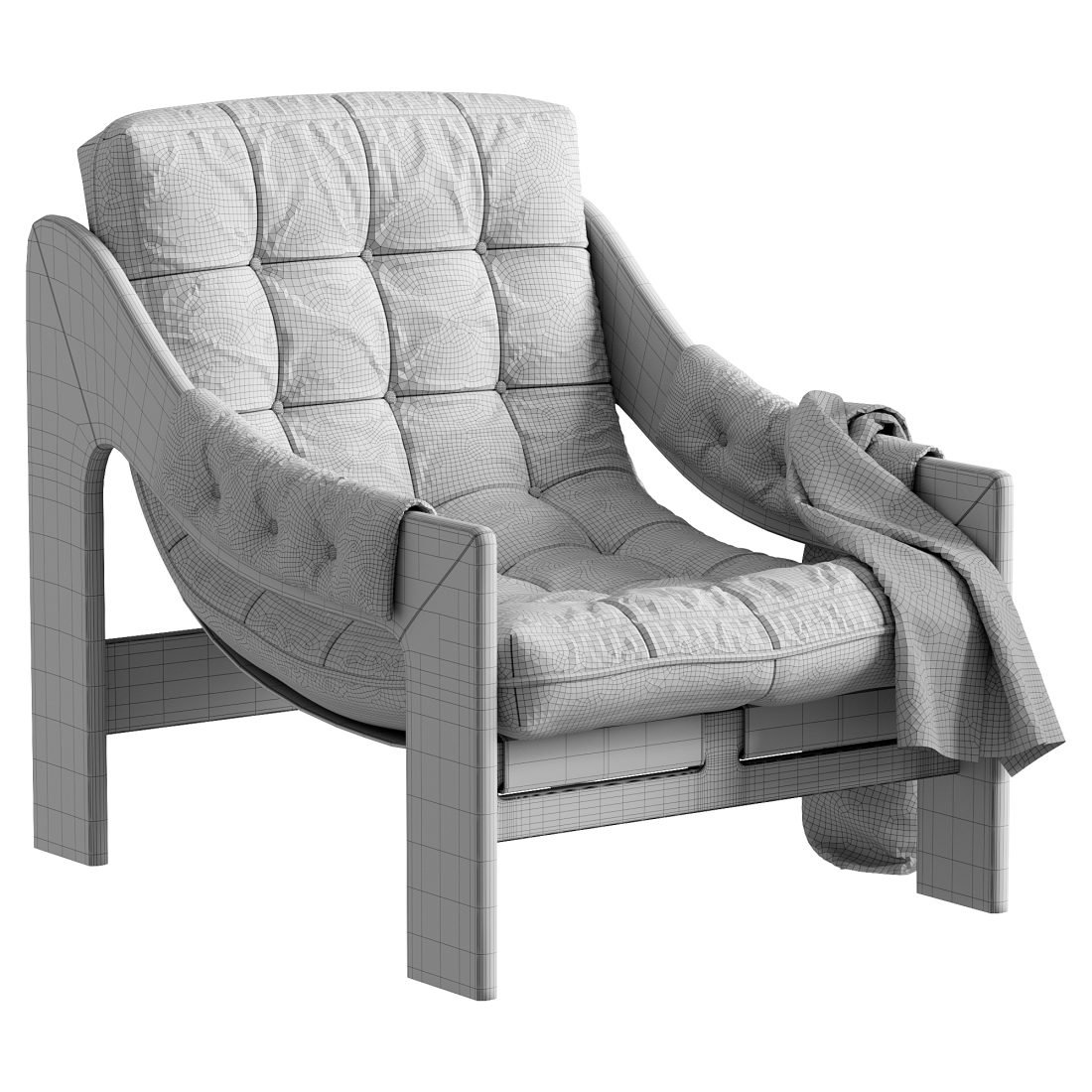 Halston Chair 3D Model for Corona | CGMood