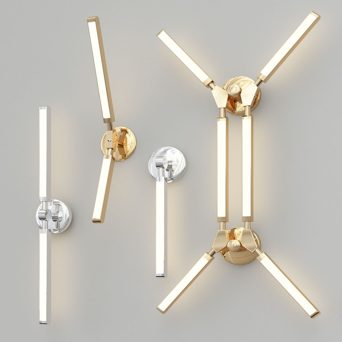 Pris Minor Gold - 3D Model for VRay