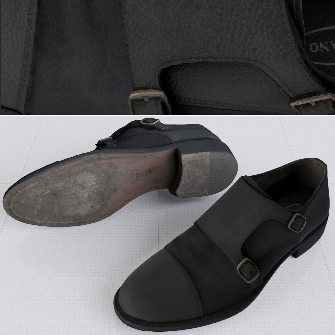 Shoes Set 01 - 3D Model for VRay