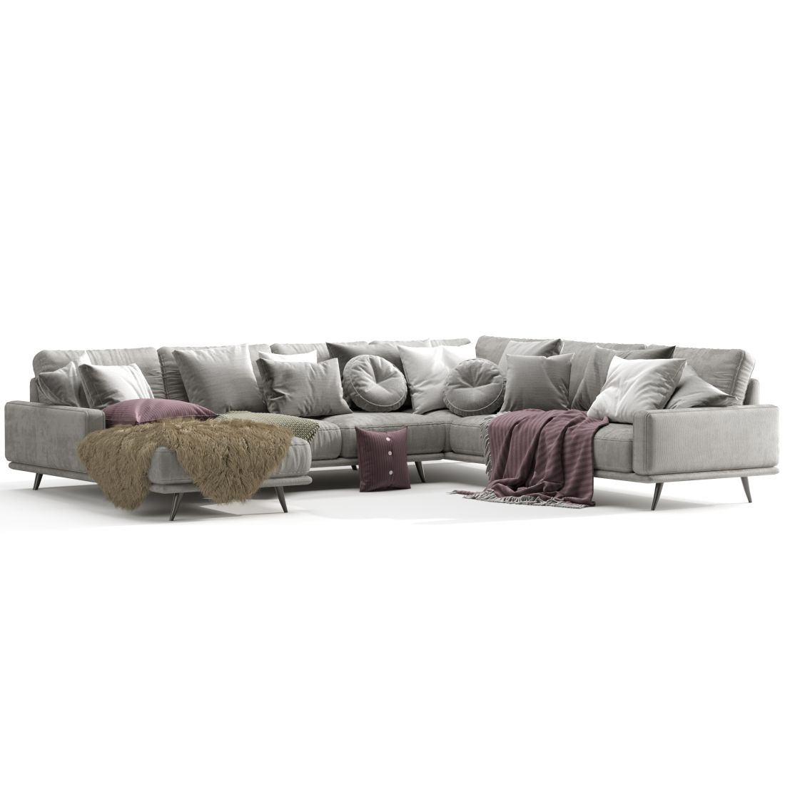 Boconcept Carlton Sofa - 3D Model for Corona