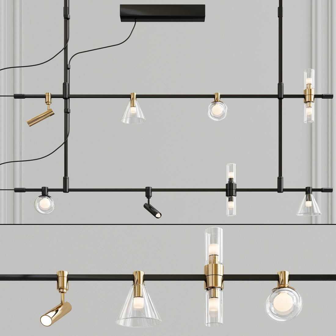 Nova Luce Puzzle - 3D Model for VRay