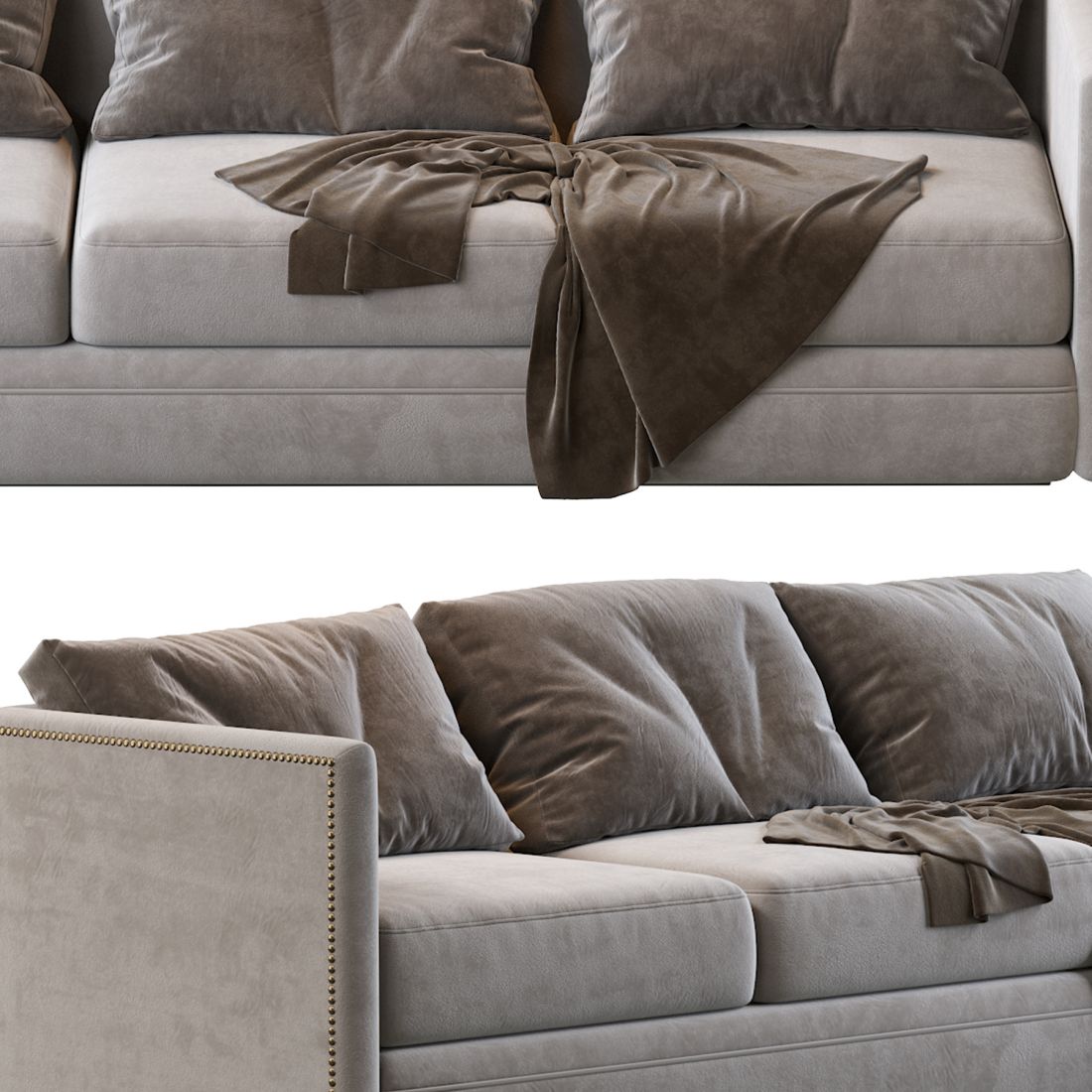 Chanel Sofa - 3D Model for Corona