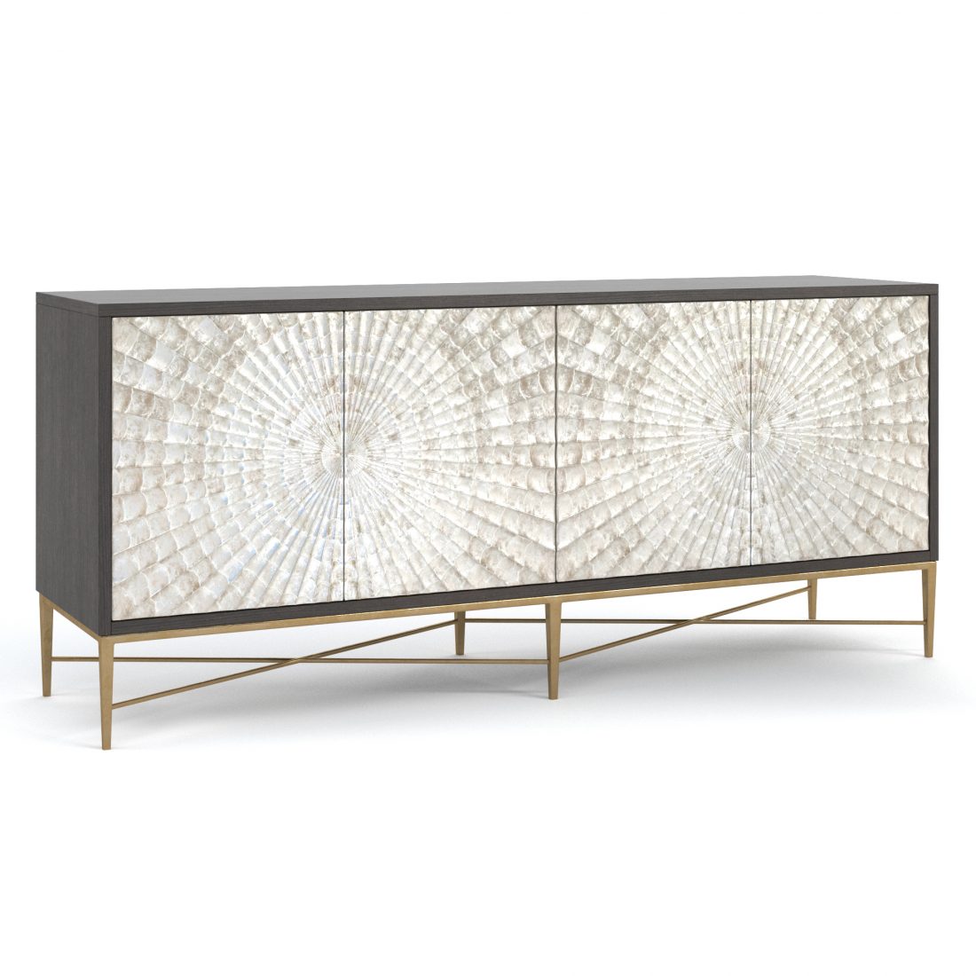 Bernhardt Adagio Buffet - 3D Model for VRay, Corona