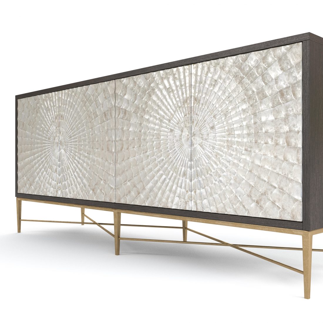 Bernhardt Adagio Buffet - 3D Model for VRay, Corona